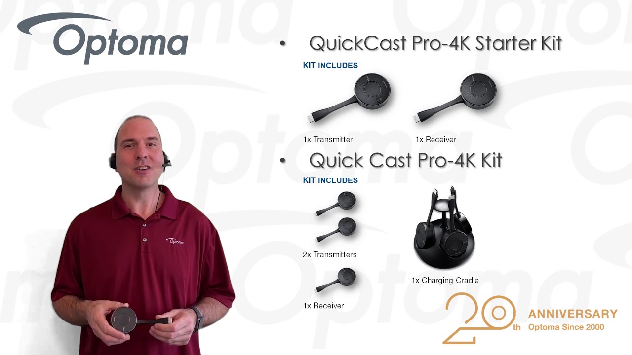 Introducing the Optoma QuickCast Pro-4K! - YouTube