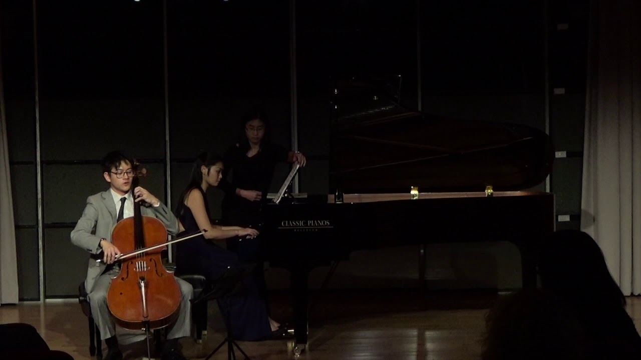 Schnittke, Sonata no.1 for cello and piano, Nathan Chan - YouTube