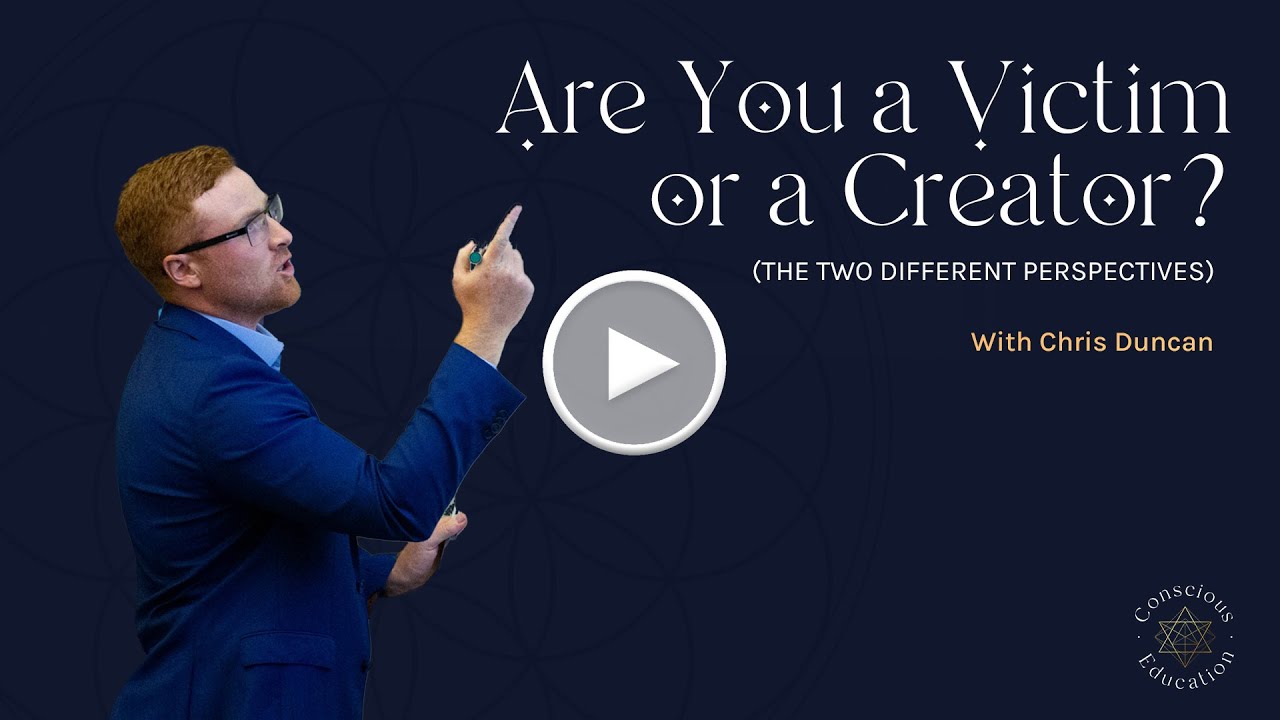 Are You a Victim or a Creator? (The two different perspectives) - YouTube