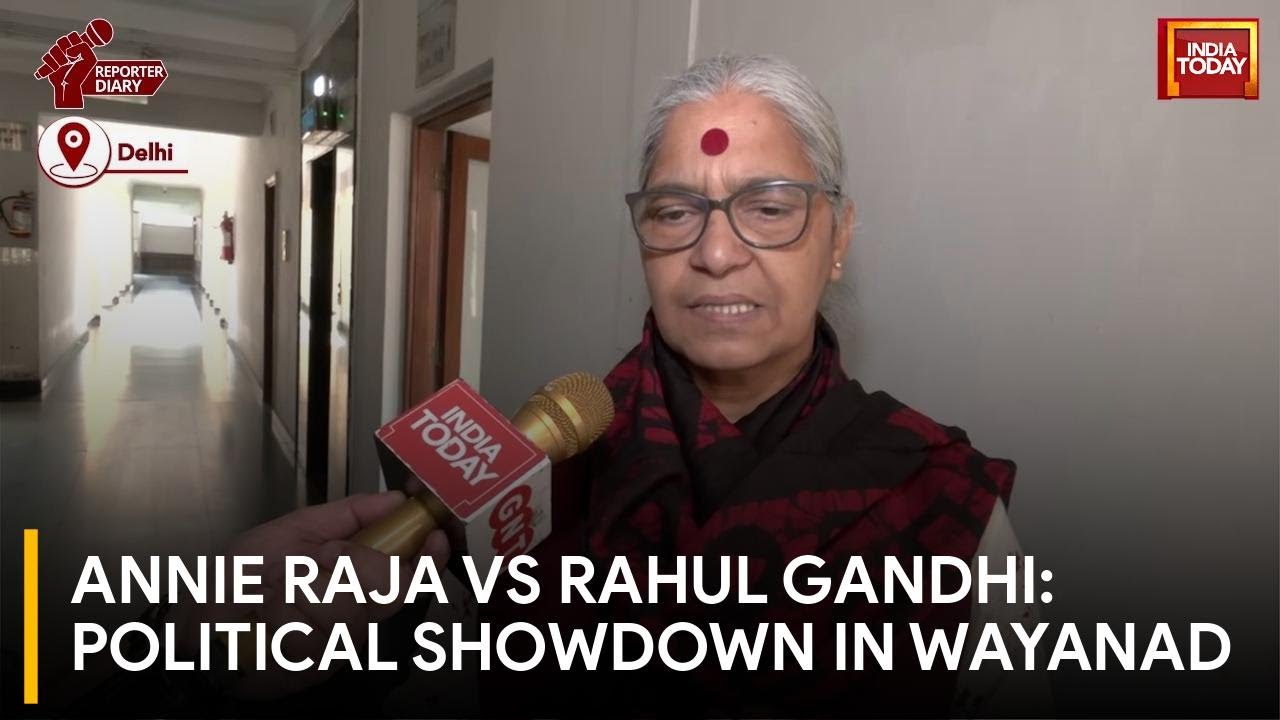 Communist Party's Annie Raja Challenges Rahul Gandhi In Wayanad: A ...