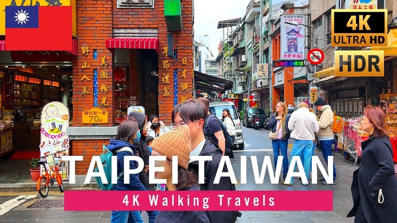 🇹🇼 Taipei, Taiwan - 4K Walking Tour Through the Modern Cosmopolitan ...