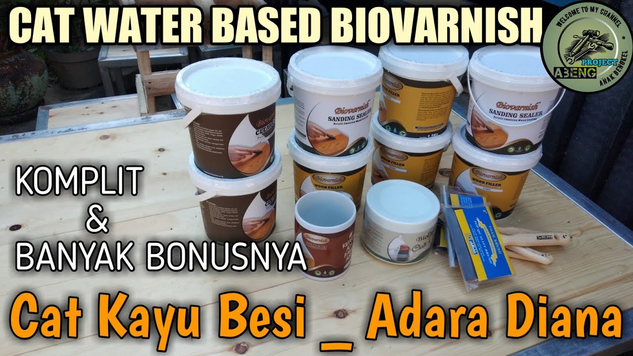 CAT WATER BASED BIOVARNISH - YouTube