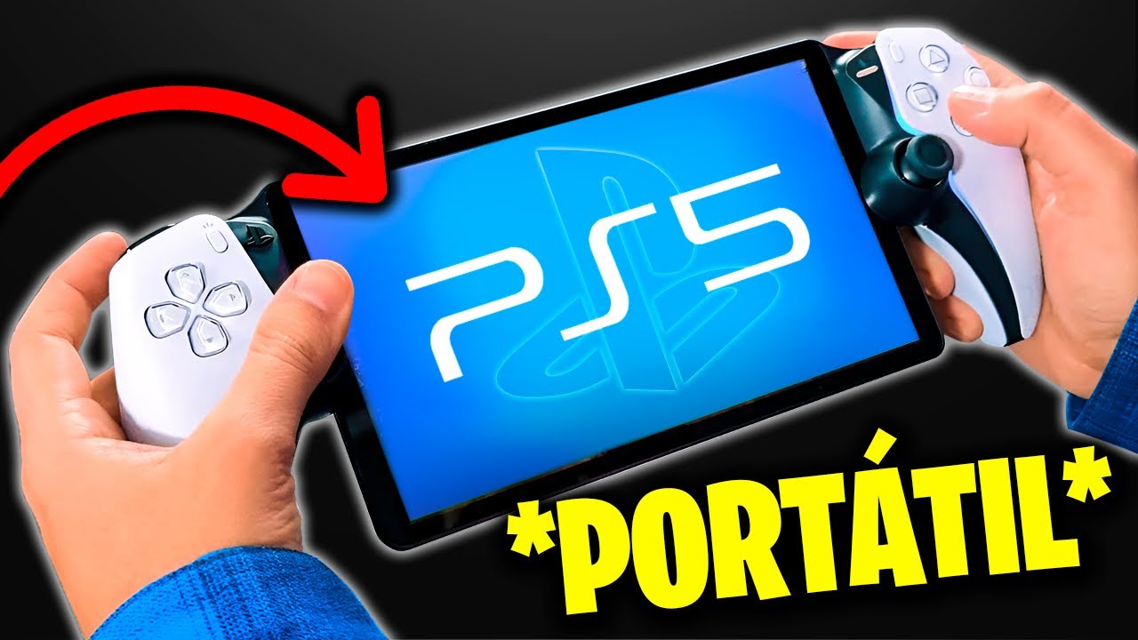 tengo mi NUEVA PS5 PORTÁTIL!!! 😍 Unboxing y probando PlayStation Portal ...