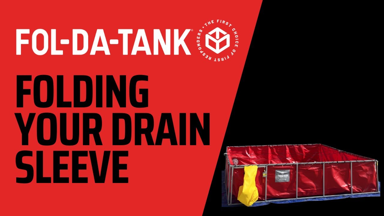 FOL-DA-TANK®, LLC - Folding Your Drain Sleeve - YouTube