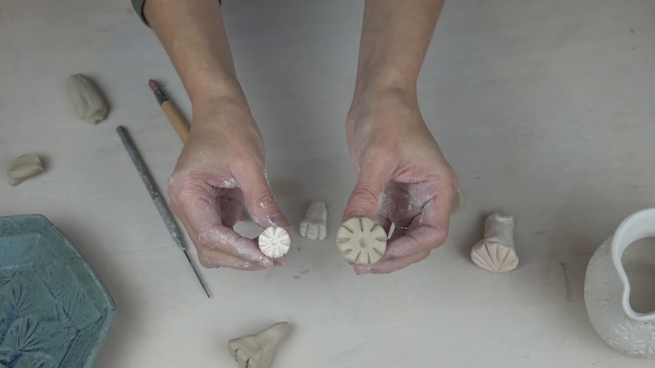 Making and Using Bisque Stamps - YouTube