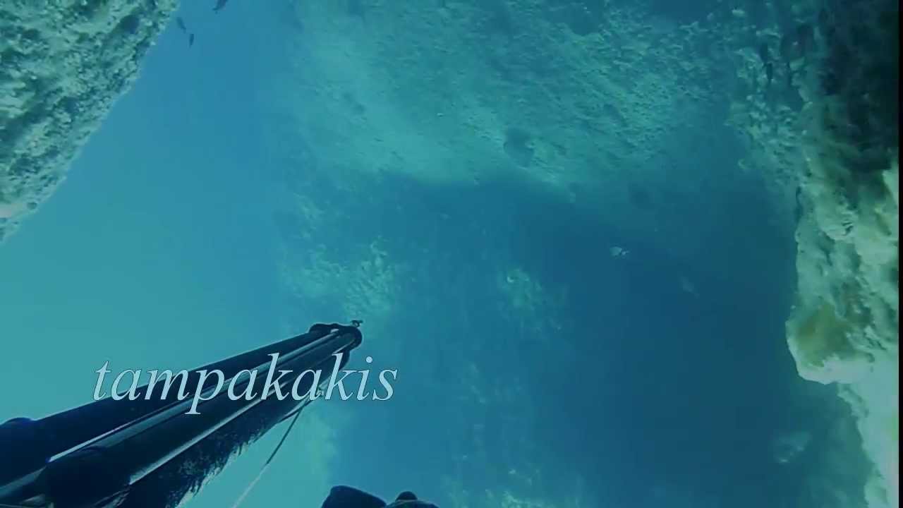 ψαροντουφεκο ΚΡΗΤΗ - spearfishing in creta - YouTube