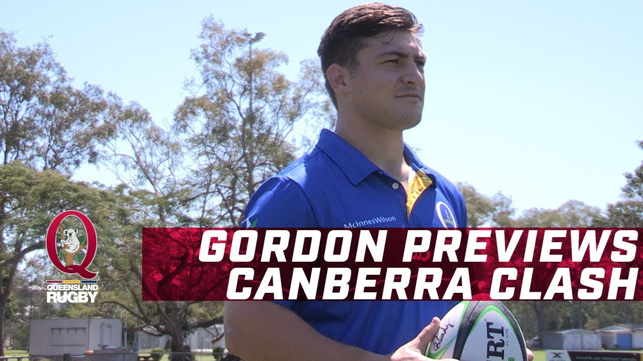 Brisbane City's Matt Gordon previews Canberra clash - YouTube