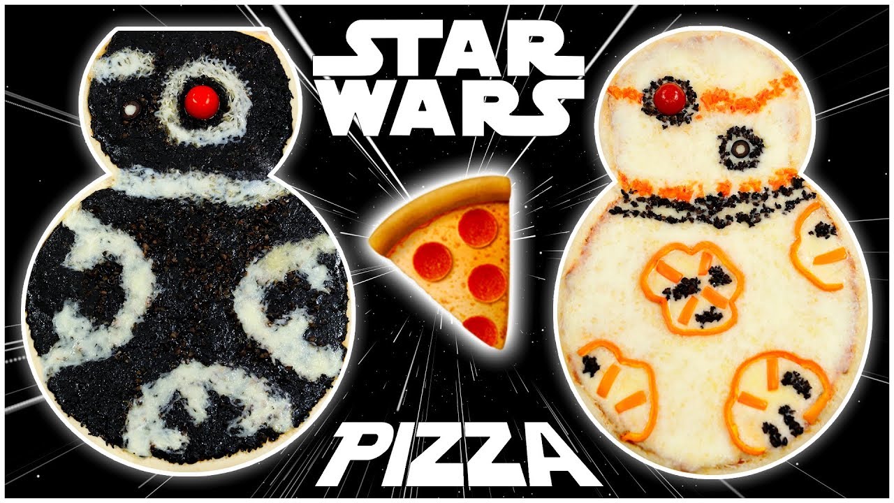 BB-8 & BB-9E PIZZAS - STAR WARS - NERDY NUMMIES - YouTube