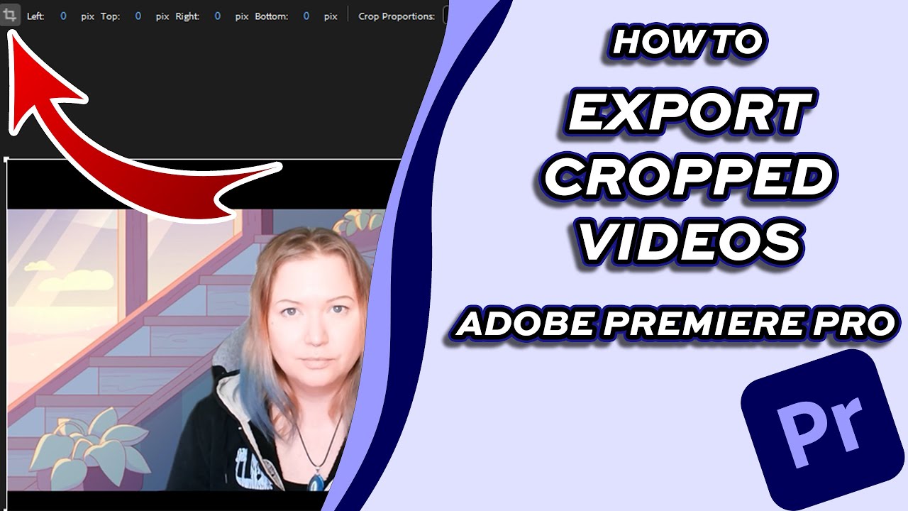 How to Export Cropped Videos without Black Bars [Adobe Premiere Pro ...