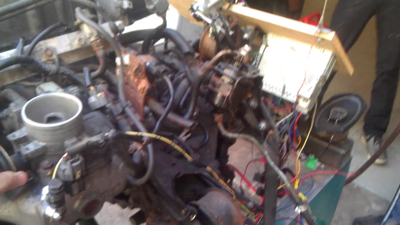 School project - Bench Engine - YouTube