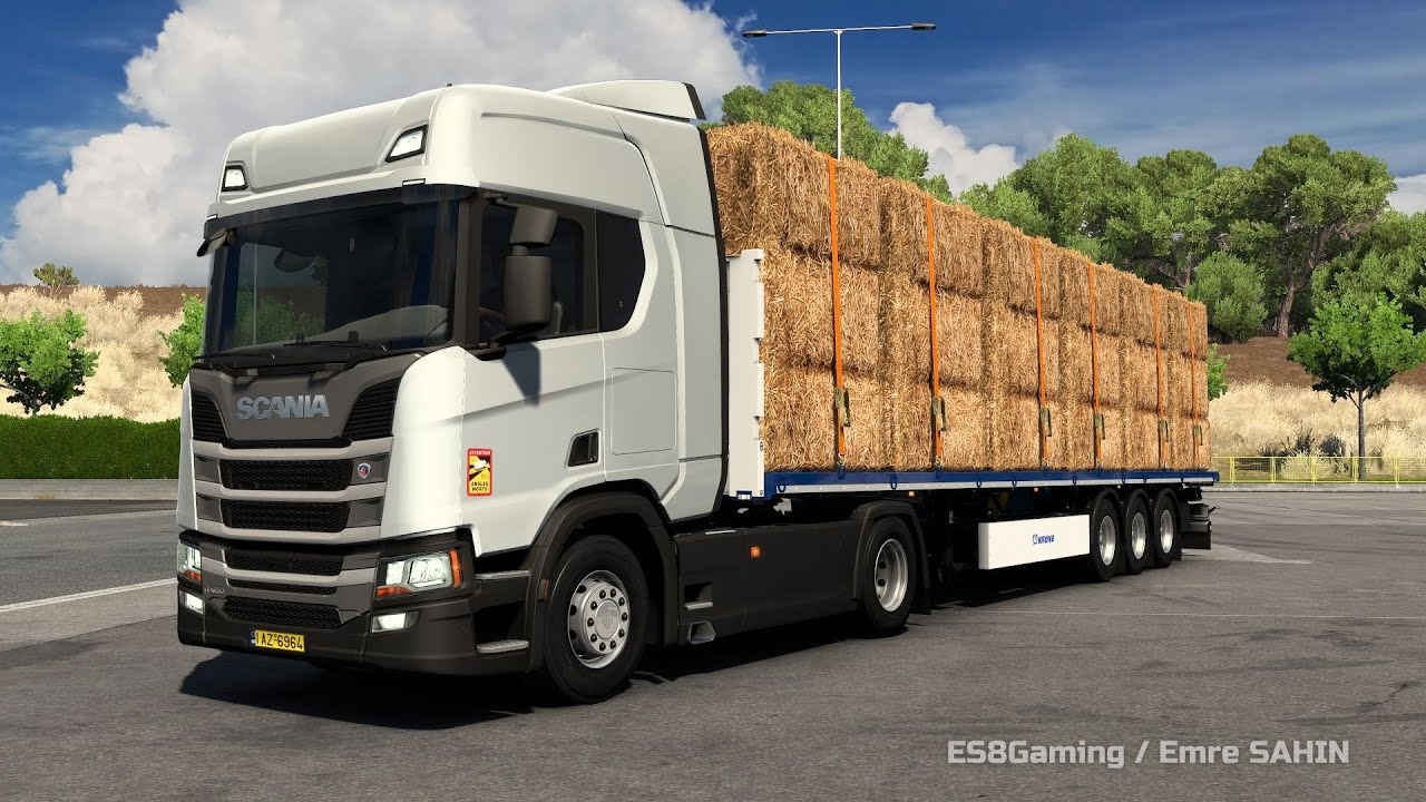 ETS2 / Realistic Driving / Scania R450 (Scenic Roads) Euro Truck ...