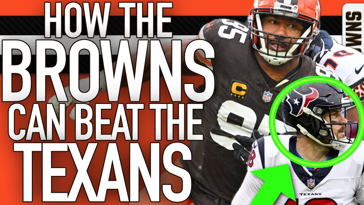 THE BROWNS GAMEPLAN VS THE TEXANS!!! - YouTube