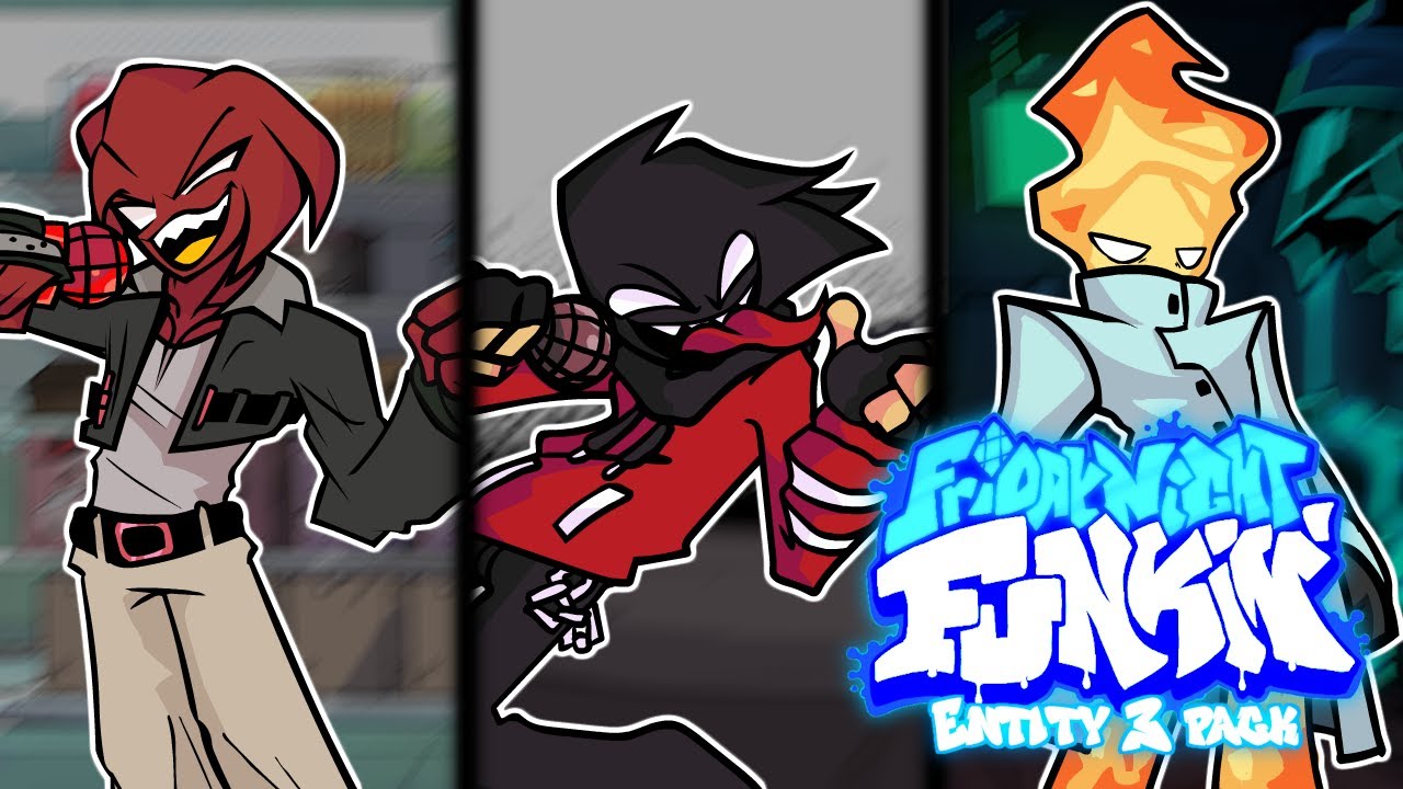 V-Slice FNF Entity 3 Pack Gameplay - YouTube