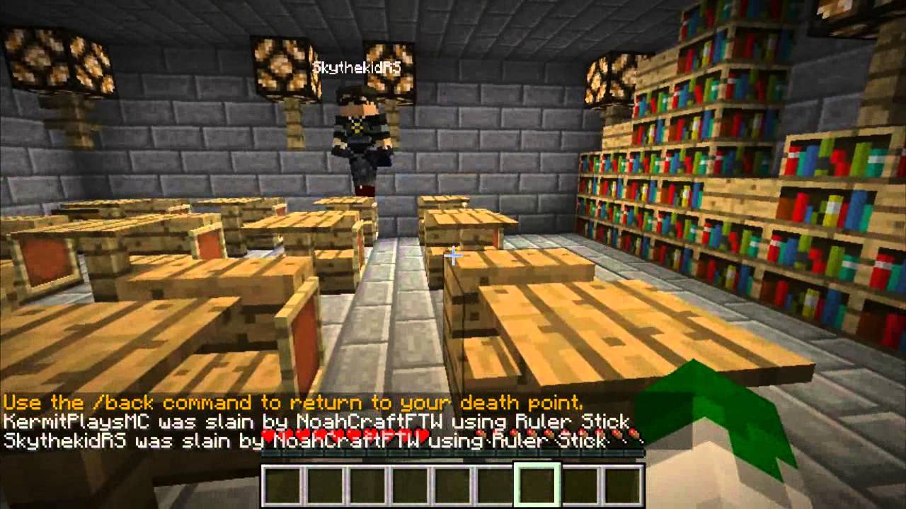 Minecraft: Teacher w/ Sky, Deadlox, Jerome, and Noah - YouTube