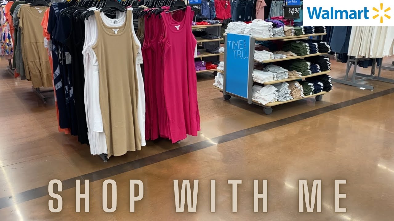 WALMART WOMEN’S CLOTHES 💋 WALMART SHOP WITH ME 💋 WALMART SUMMER ...