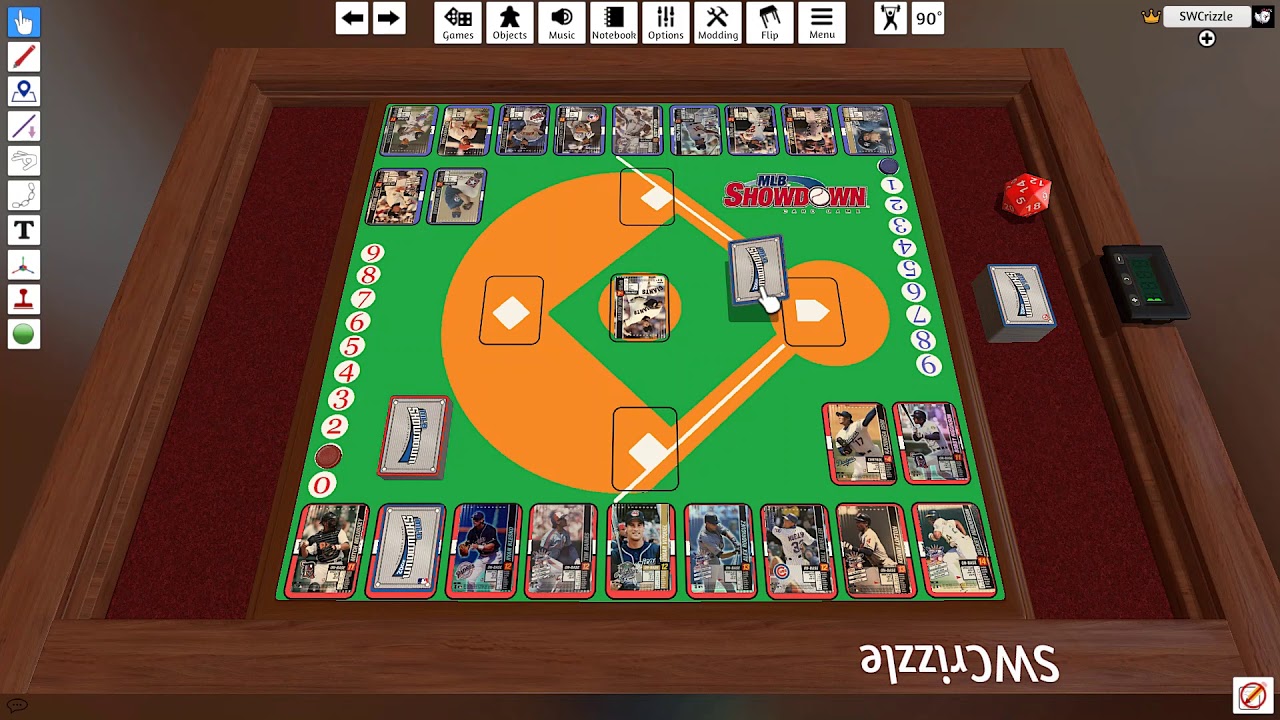 MLB Showdown 2002 Remake - Tabletop Simulator - YouTube