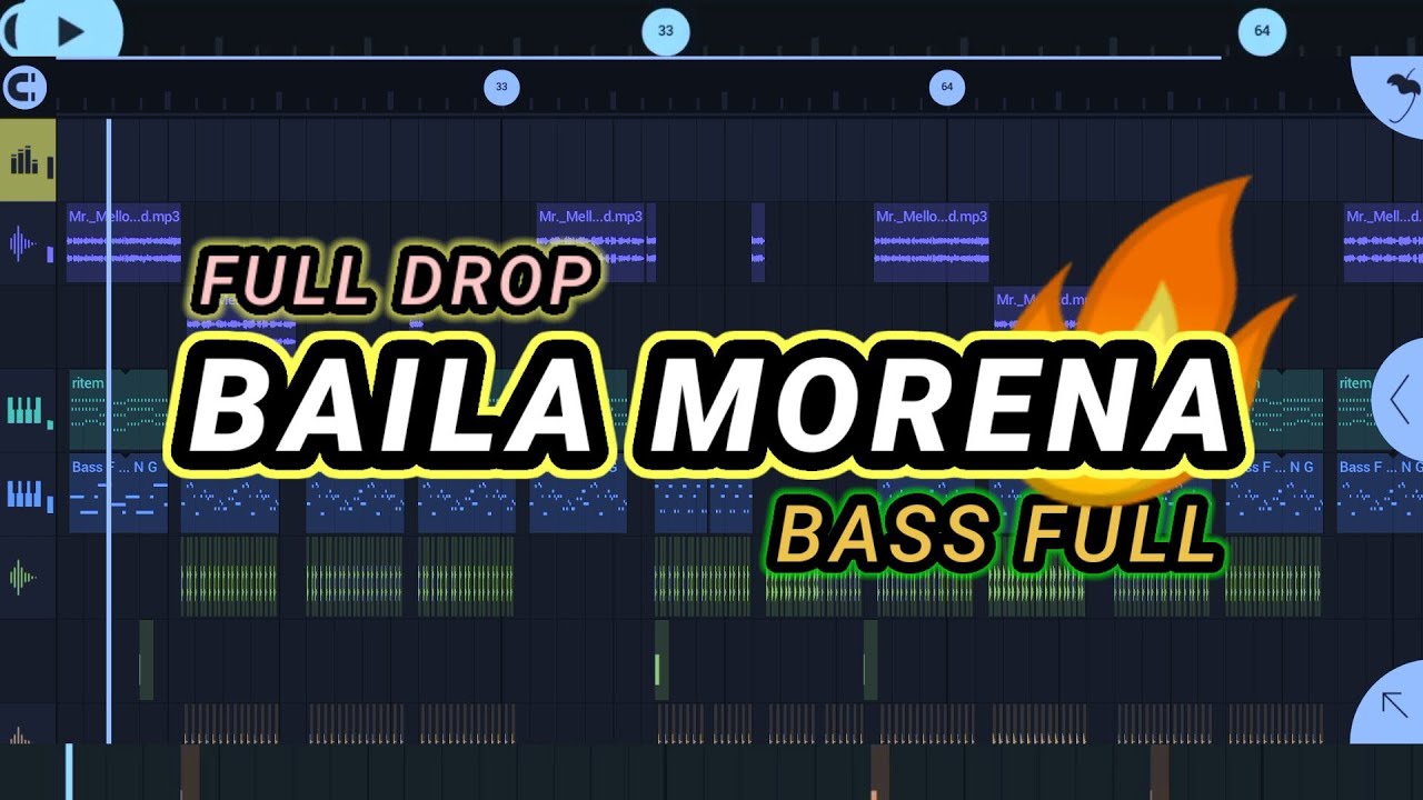DJ FULL DROP🔥 BAILA MORENA (Prengky Gantay Remix) BASS FULL VIRAL TIKTOK - YouTube Music
