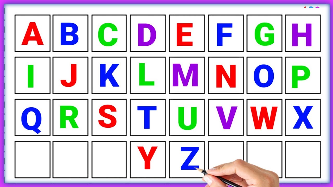 abcd, write a abcd alphabet letters, learning abcd for kids,a for apple ...