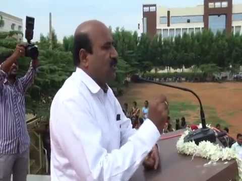 SATYAVANI SPEECH, CBIT & VBIT CAMPUS ON 5-11-2014 - YouTube