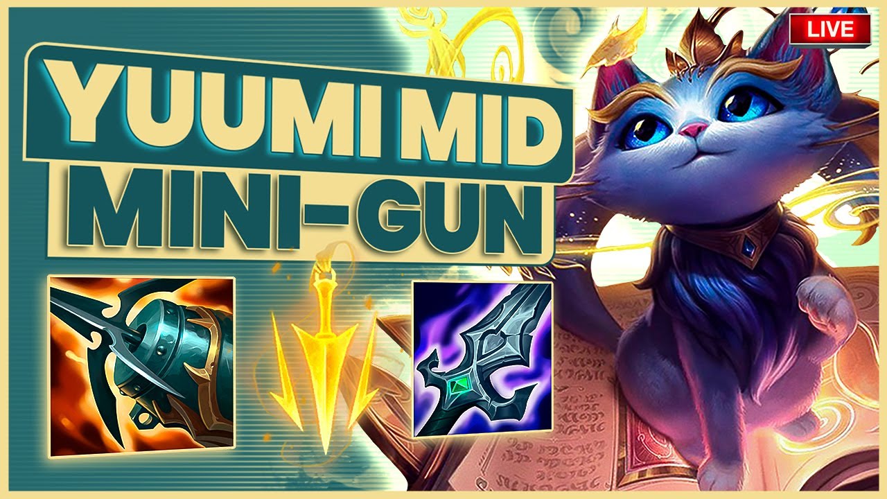 YUUMI MID FULL ATTACK SPEED | DEPOIS DO QUE O PEDRO FEZ PELO CANAL, É ...