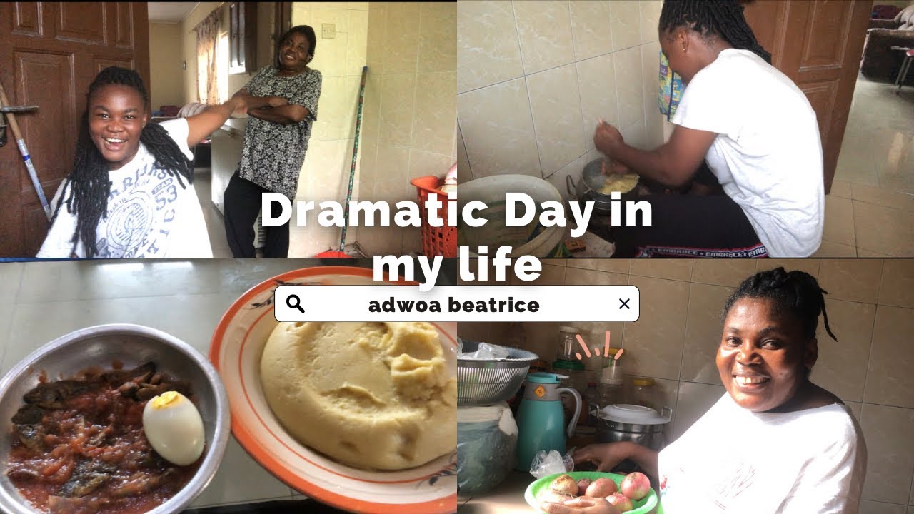I can be DRAMATIC 😎 |with my mum ️ | preparing AKPELE| leaving 💔 - YouTube