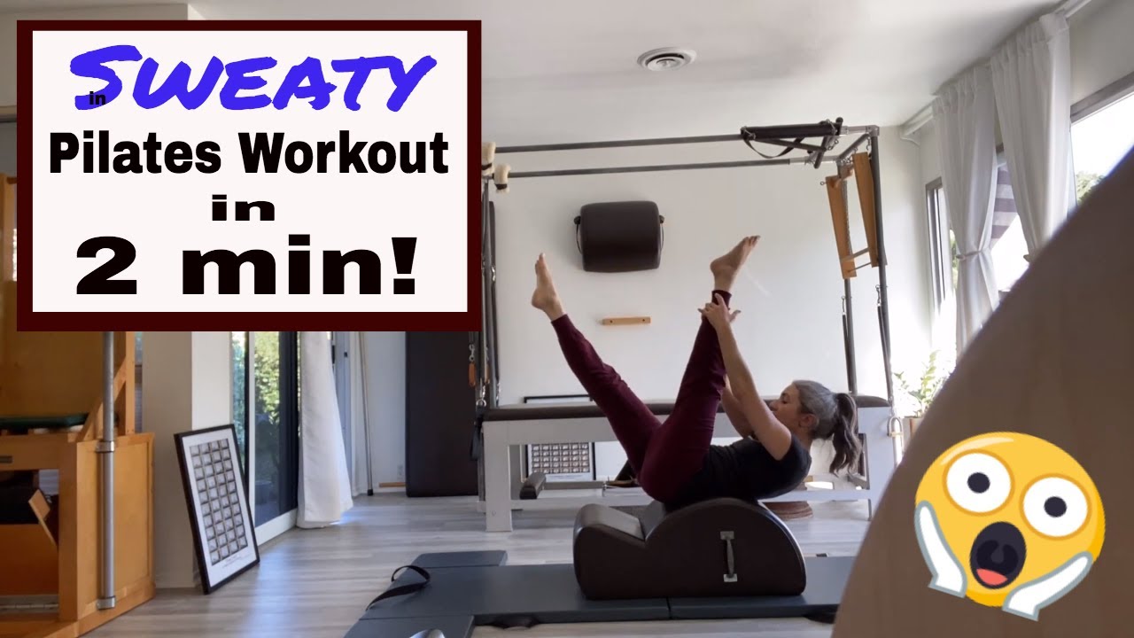 A Sweaty Pilates Mat Workout in 2 minutes! What??? - YouTube
