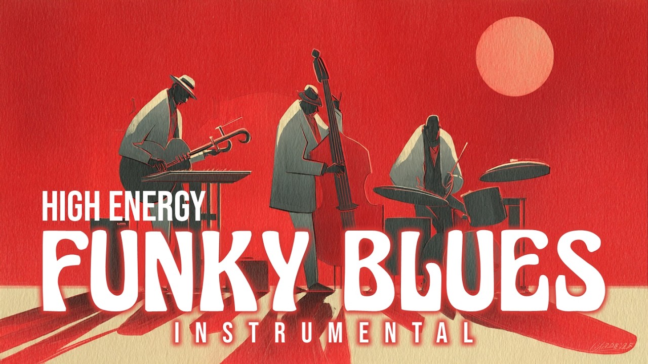 Solid Gold Funky Blues 🎸 High Energy Electric Instrumental for Work ...