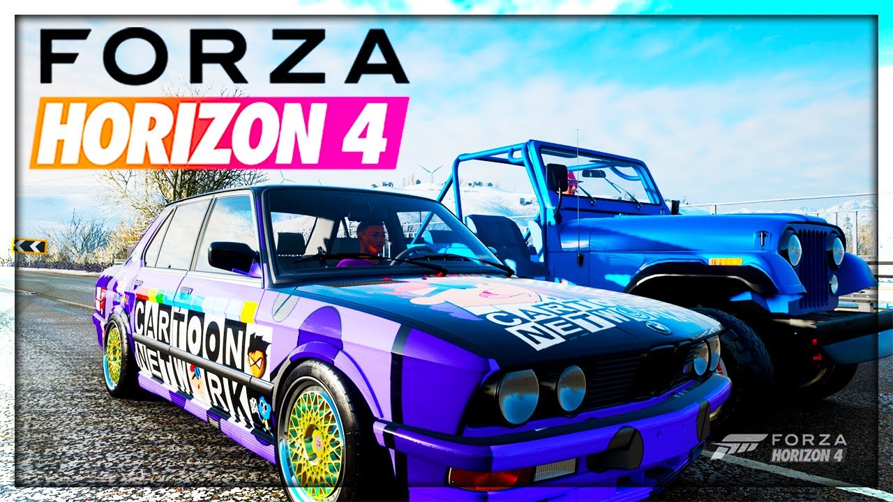 BMW M5 Cartoon Network Edition - Forza Horizon 4 - YouTube