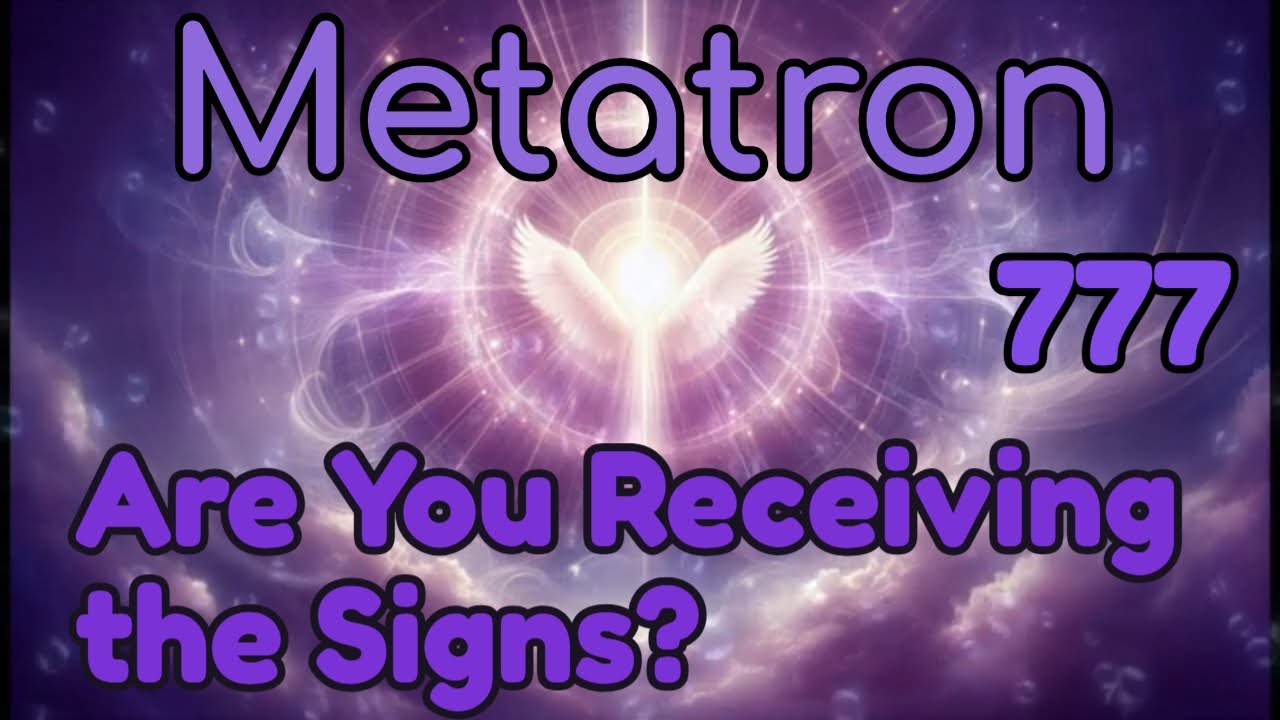 What Is Archangel Metatron Trying To Tell You? - YouTube