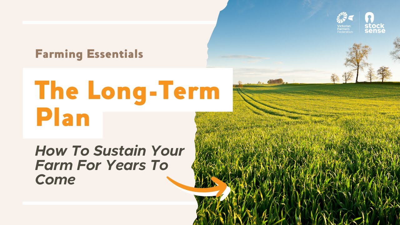 Farming Essentials Part 6 The Long-Term Plan | VFF Stock Sense with ...