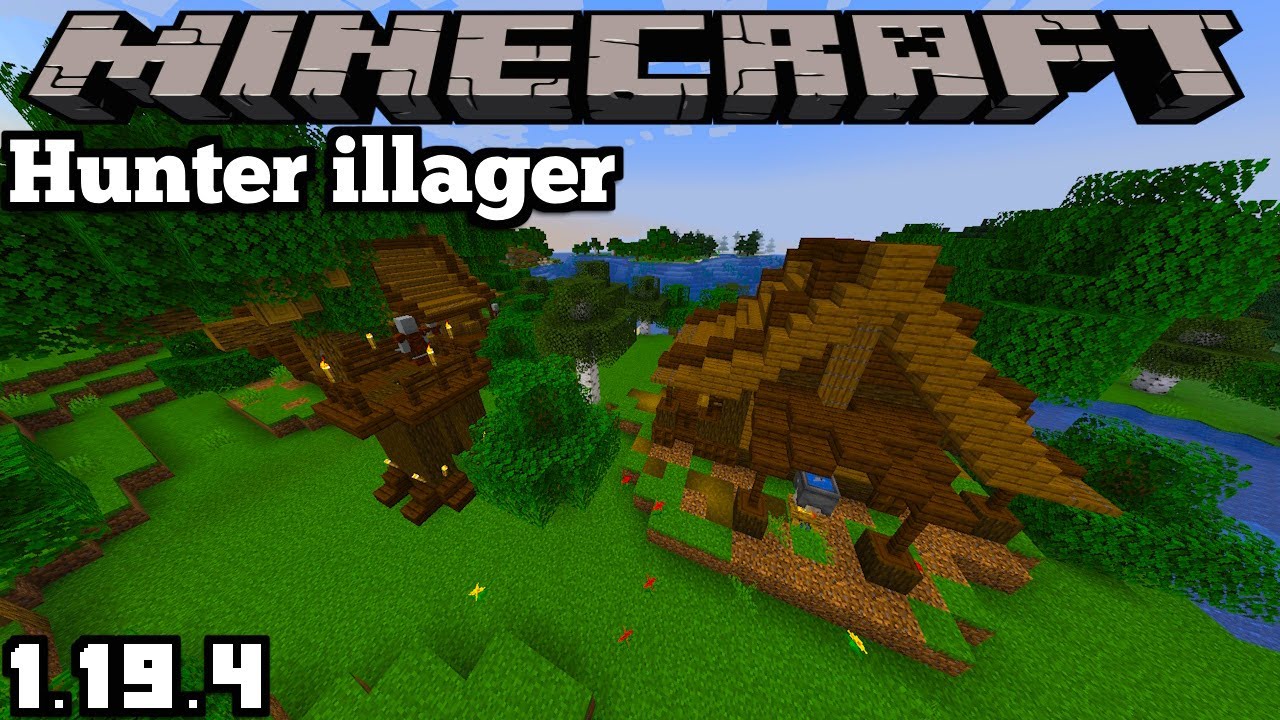 HUNTER ILLAGER MOD - MINECRAFT 1.19.4 (MOD SHOWCASE) - YouTube
