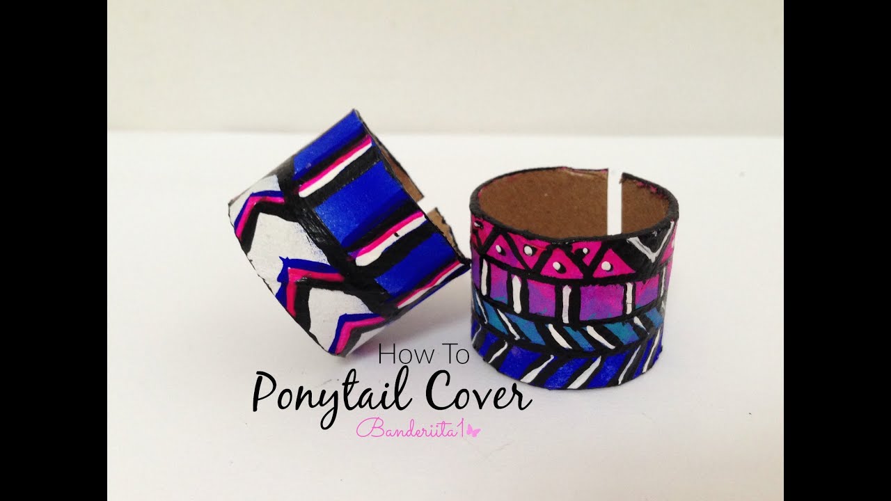 How To ♡ Ponytail Cover - YouTube