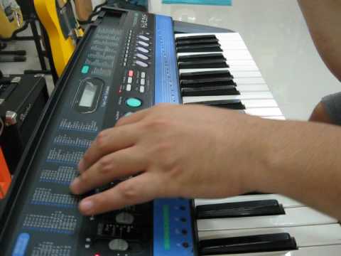 CASIO CT-840 - YouTube