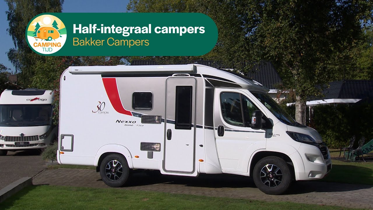 Half-integraal Campers I Bakker Campers - YouTube