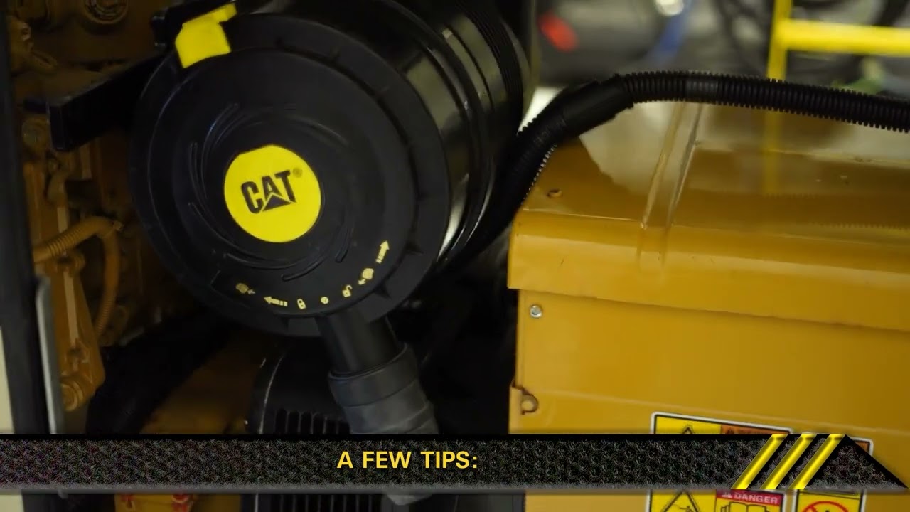 Change a Generator Set Air Filter in 4 Easy Steps - YouTube