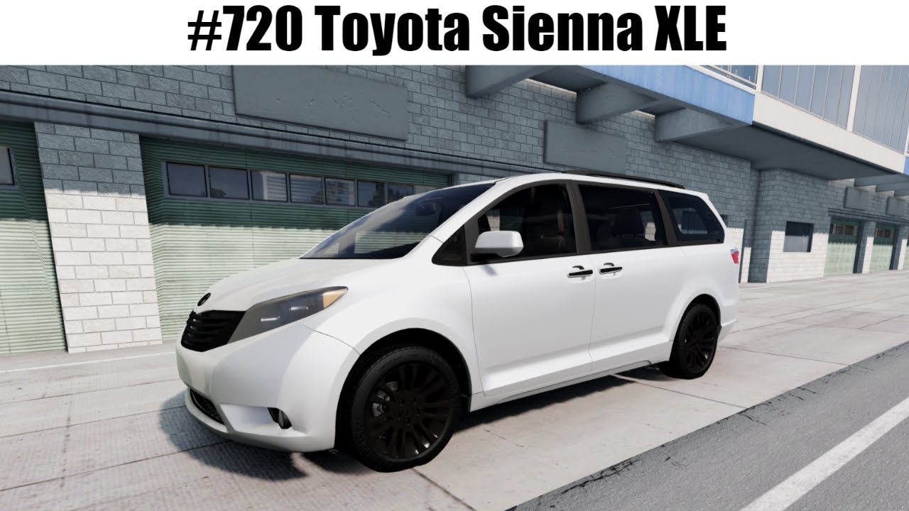 West Coast Trial: Toyota Sienna XLE (Beamng Drive) - YouTube