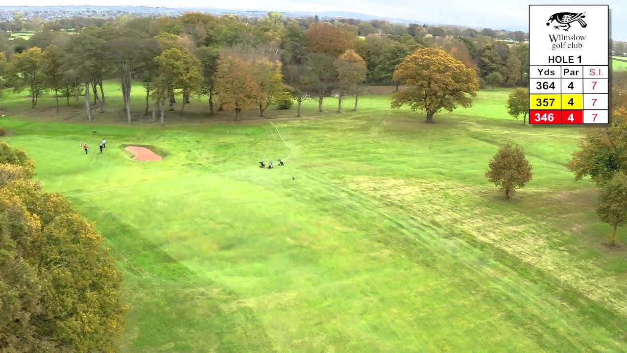 1st Hole Wilmslow Golf Club - YouTube