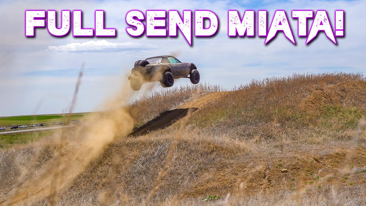INSANE Offroad Miata Jumps - YouTube