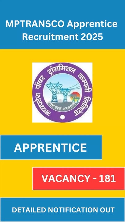 MPTRANSCO Apprentice Notification 2025 | Latest Government Jobs 2025 ...