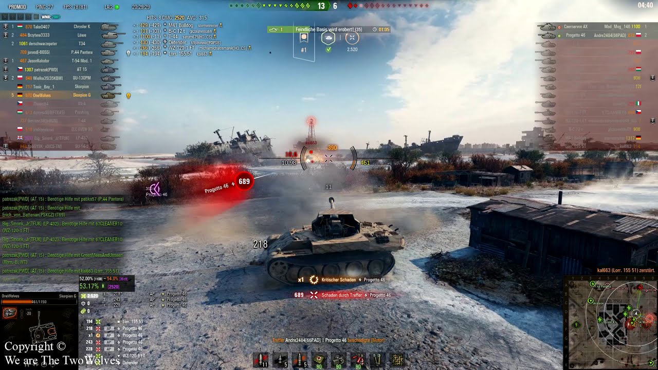 Lets Play WOT WN8 3259 mit dem (JP) Skorpion G (GER Premiumfahrzeug ...