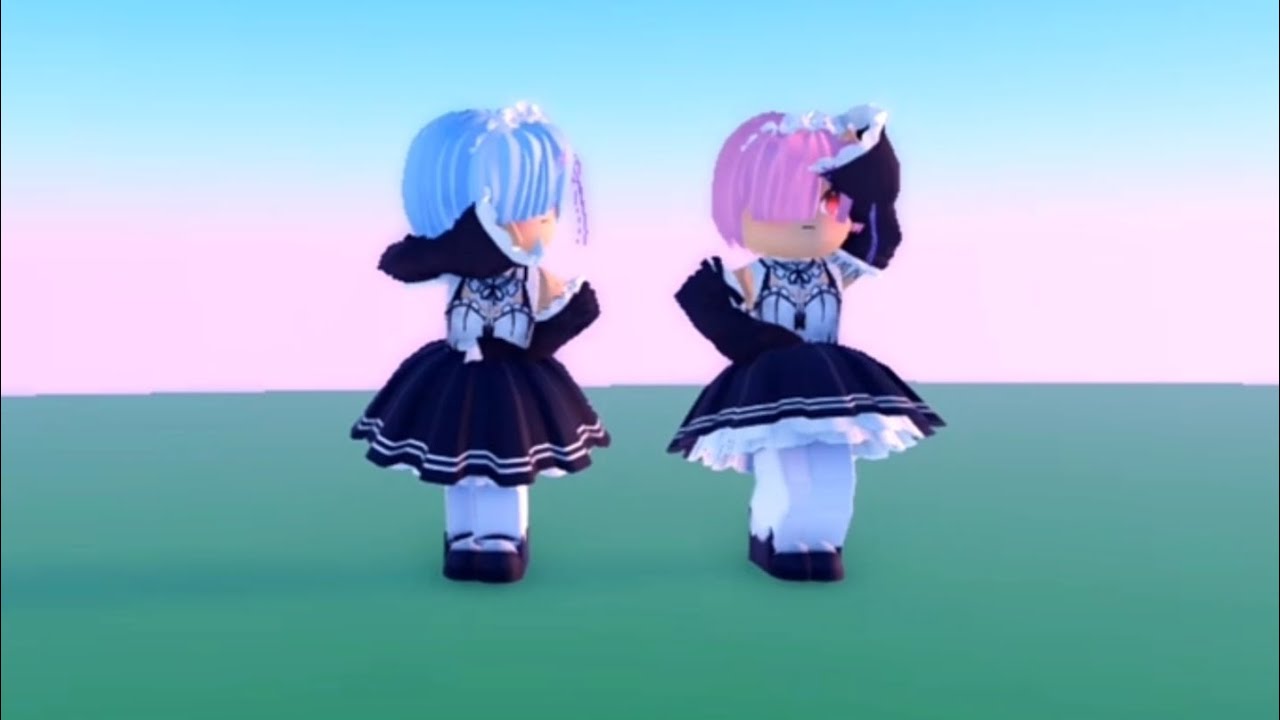 Rem|Ram - Roki dance emote #ttd3 - YouTube