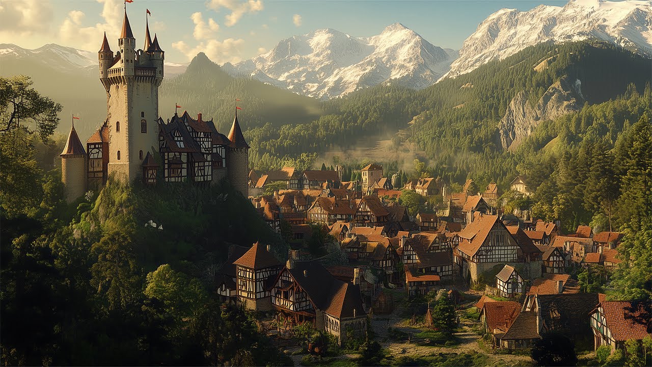 Explore the Medieval Land | Relaxing Celtic Music | Focus on Work ...