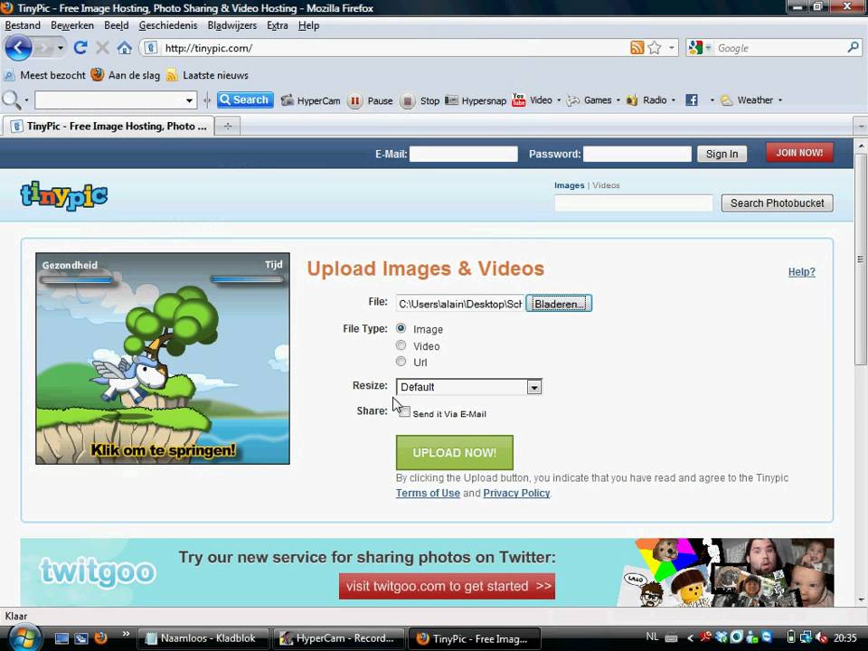 how to use tinypic - YouTube