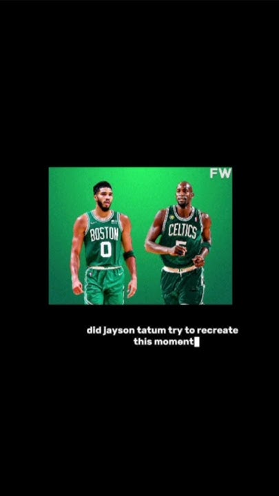 Jayson tatum copying celebrations - YouTube