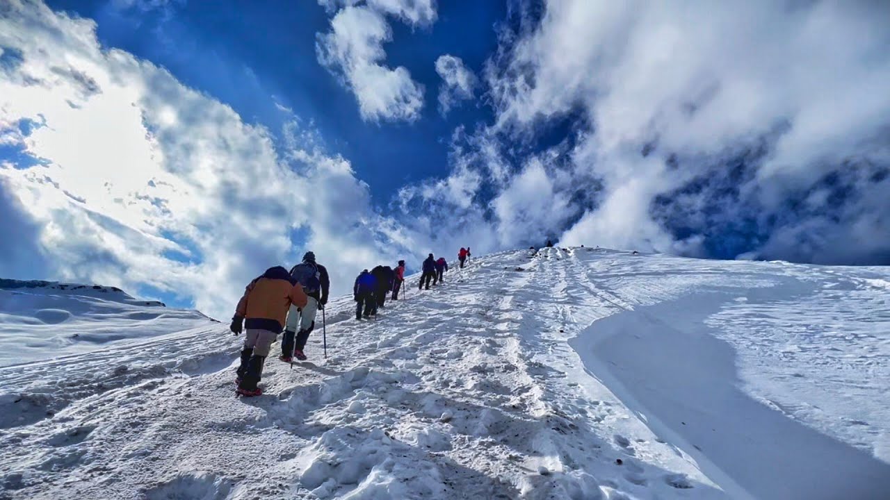 Kuari Pass Adventure Winter Trek Summit | Rishikesh, Uttarakhand - YouTube