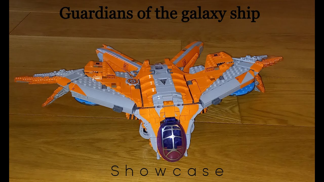 Lego Guardians Of The Galaxy Ship Showcase - YouTube