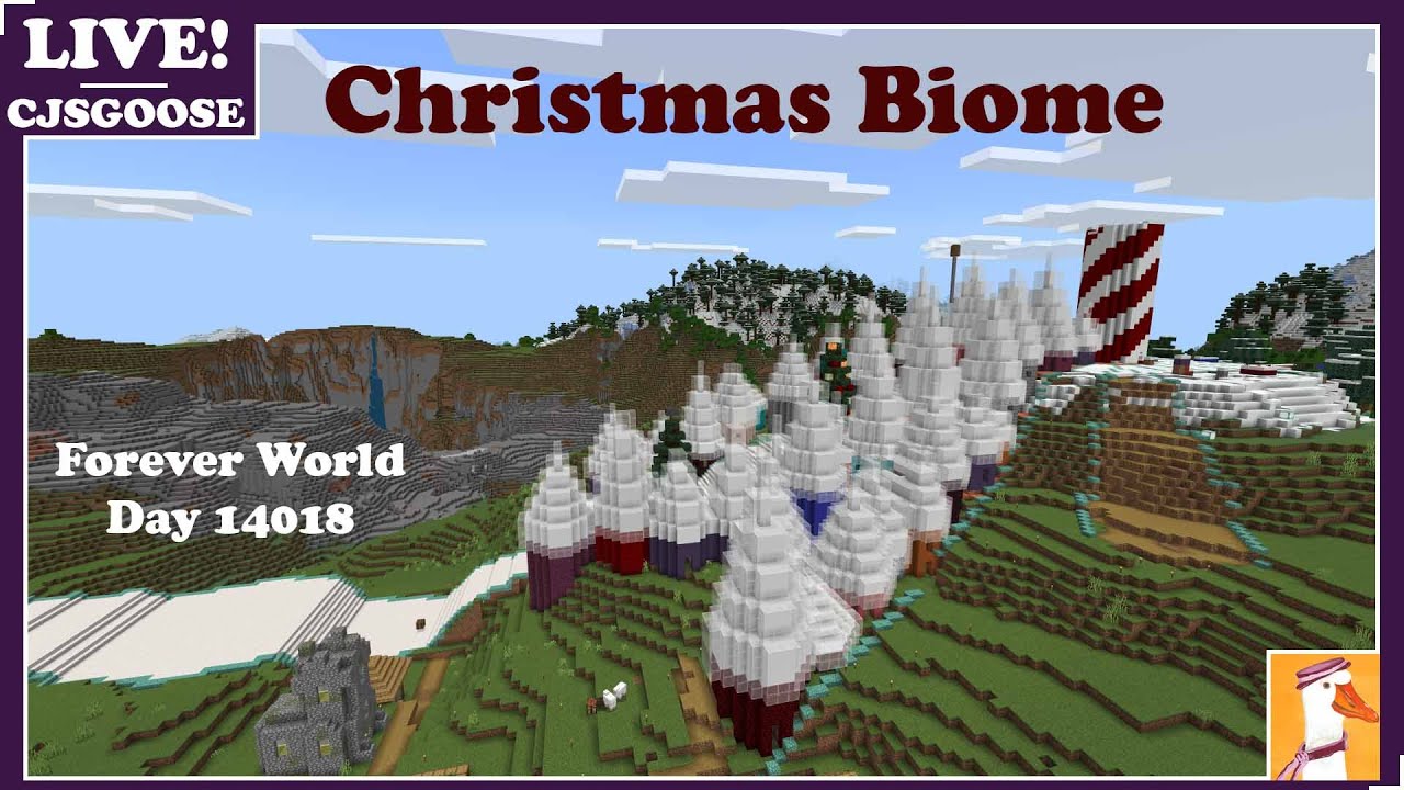 CHRISTMAS BIOME!! MORE HOUSES [MINECRAFT] - GOOSEVILLEOPPOLIS ...