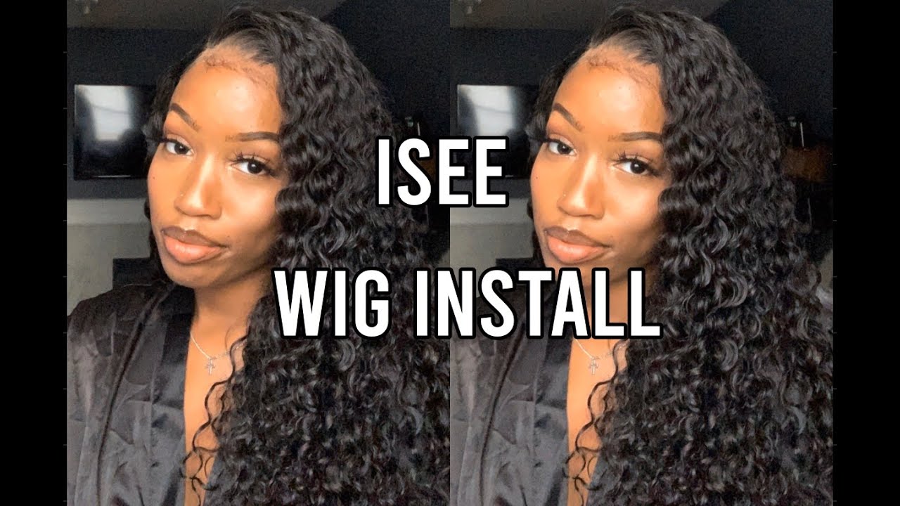 Watch me Install This Wig ft. ISEE Hair - YouTube