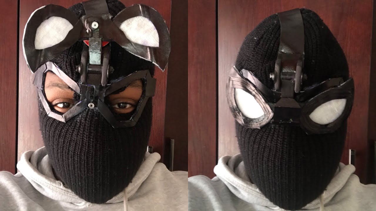 How I made Spider-Man stealth mask from ( Spider-Man-Far from home ...