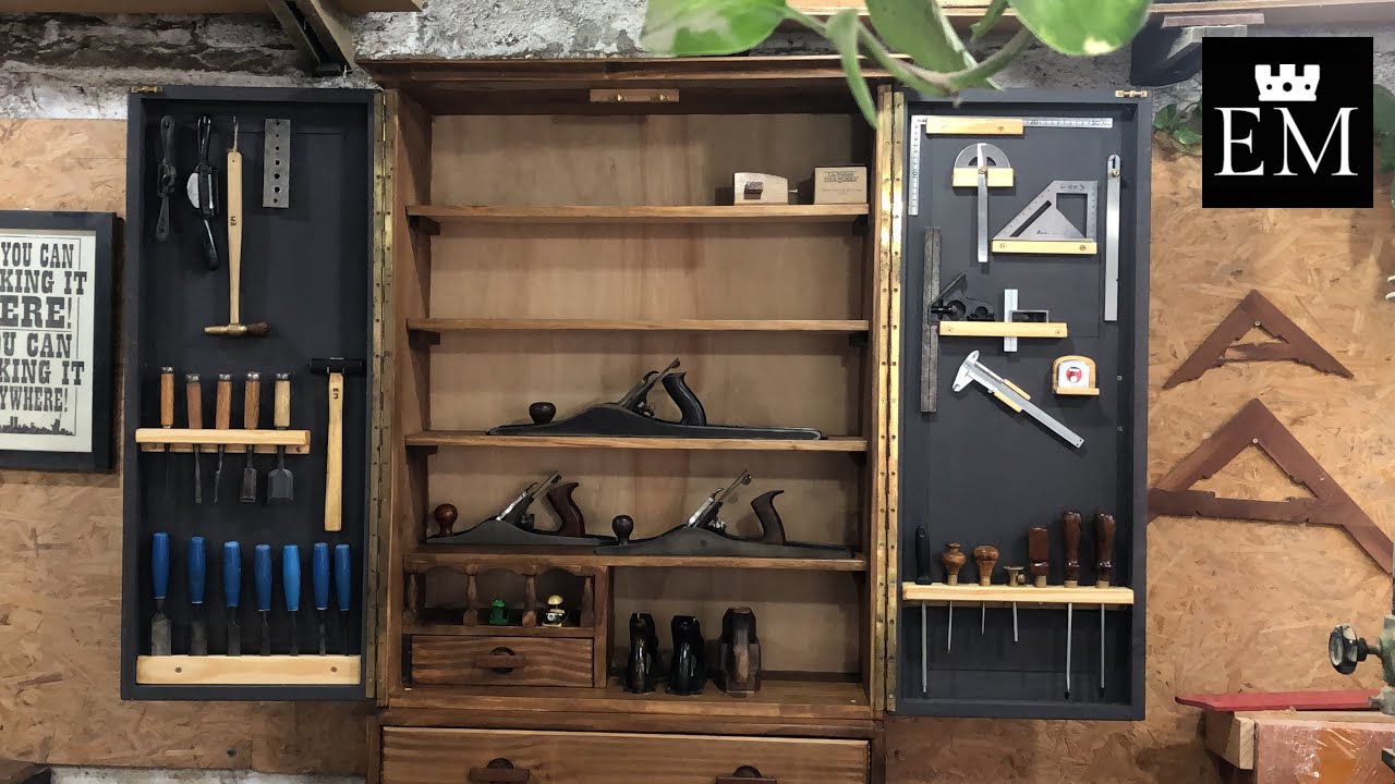 MUEBLE para HERRAMIENTAS MANUALES -(PARTE 2) - YouTube